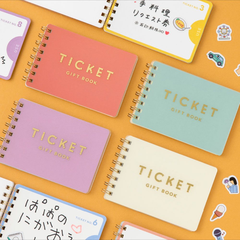 TICKET GIFT BOOK | いろはショップオンライン